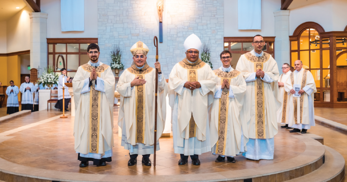 Bishop Ordains Three New Priests | Spiritus